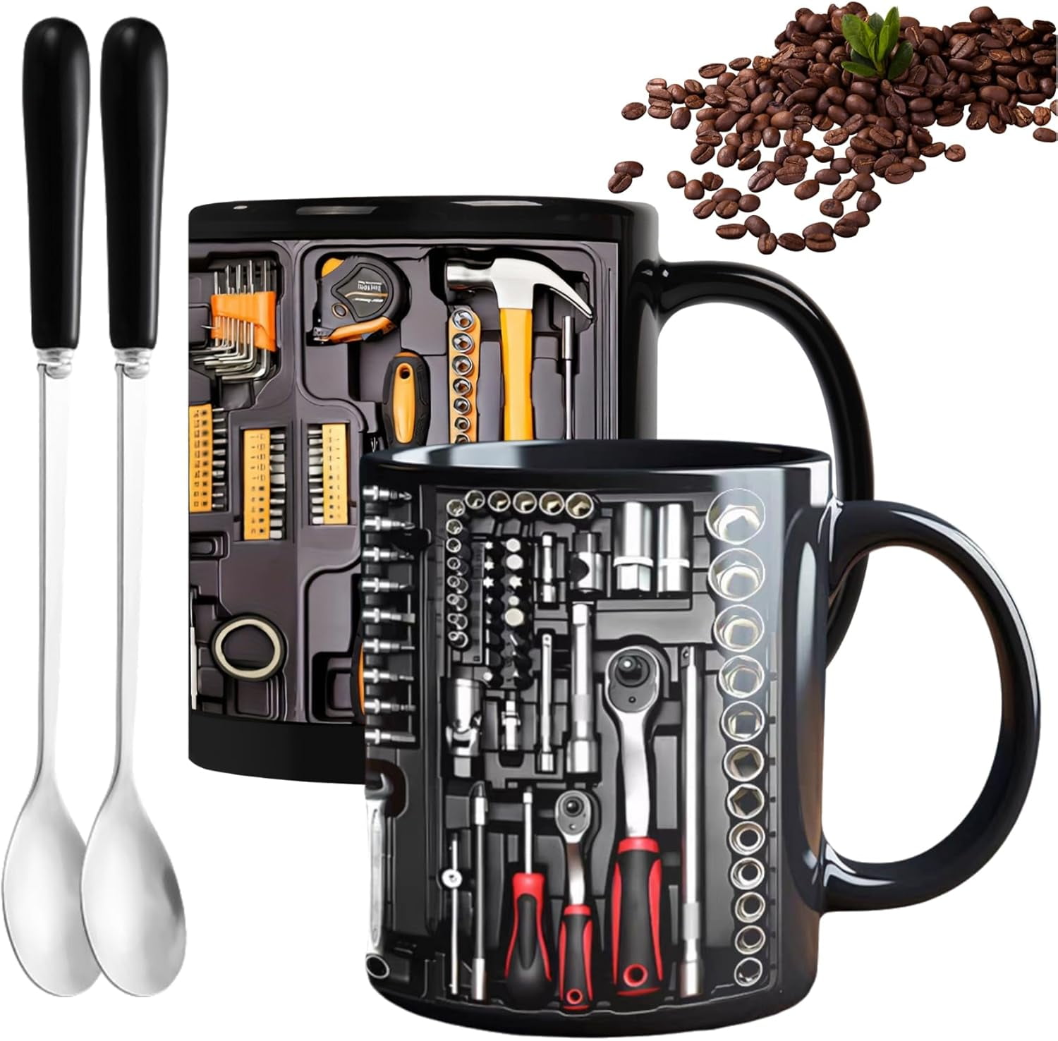 Toolbox Coffee Mug - Mechanic Coffee Mug, Tool Kit Mug: Sip Your Coffee ...