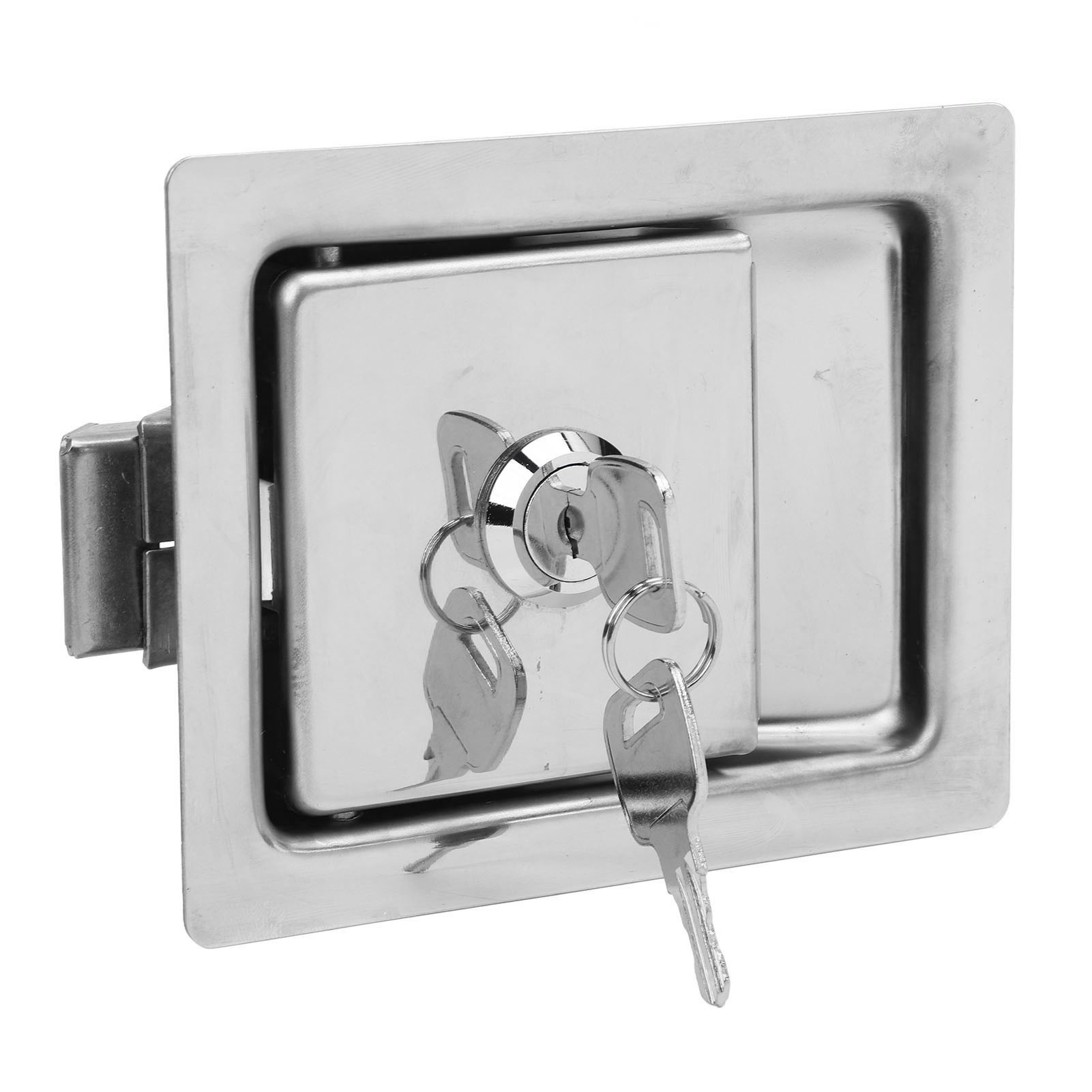 Toolbox Latch Stainless Steel Flush Mount Tool Box Latch Paddle Lock ...