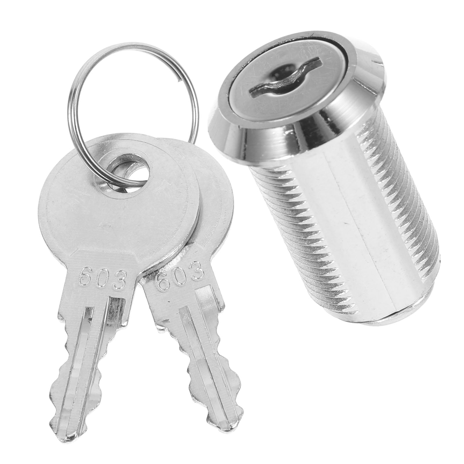 Toolbox Lock File Cabinet Kit Accessories Bookshelf Cam Drawer Silver ...