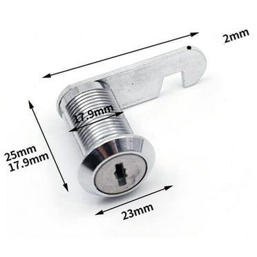 BiJun Cabinet Locks with Keys, 5/8" Cam Lock keyed Alike, Secure Drawer ...