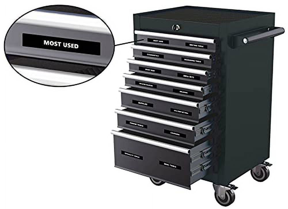 Toolbox Organizational Magnetic Labels Premium Set by DCM Solutions ...