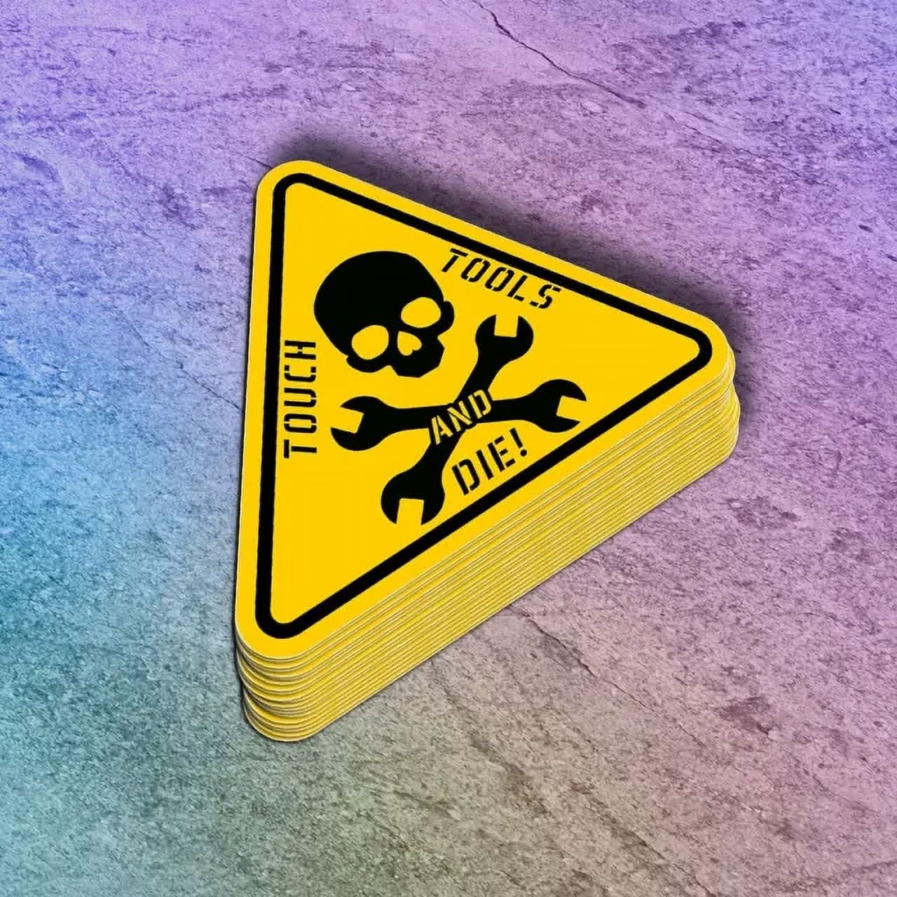 Toolbox Sticker "Touch Tools And Die" Sticker Mechanic Sticker Phone ...