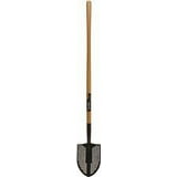 Toolite 48 In. Wood Handle Round Point Dig Sifting Shovel 49490 ...