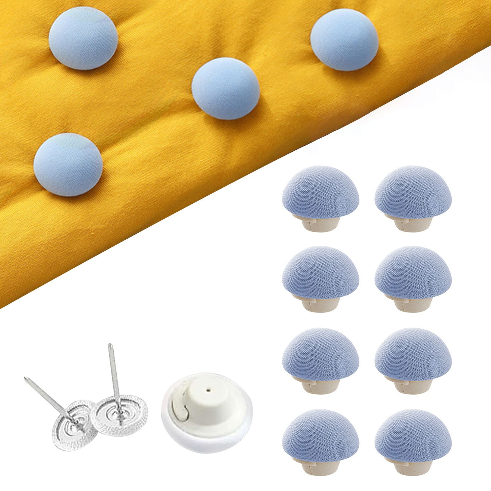 Toolix Clearance! 8 Pcs Quilt Holder Quilt Cover Snaps Traceless Quilt ...