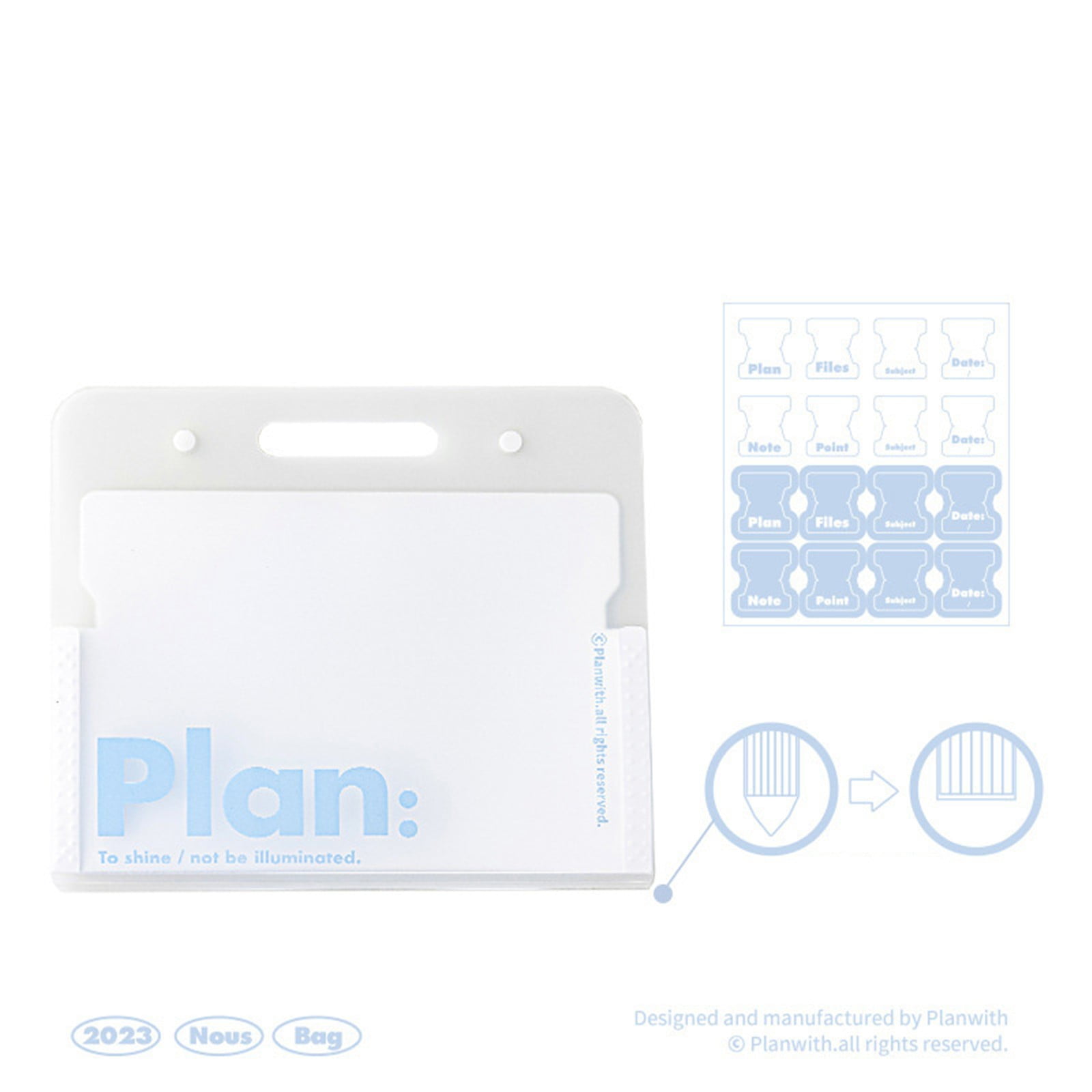 Toolix New Term Ready! File Organizers A4 Document Bag With Clip ...