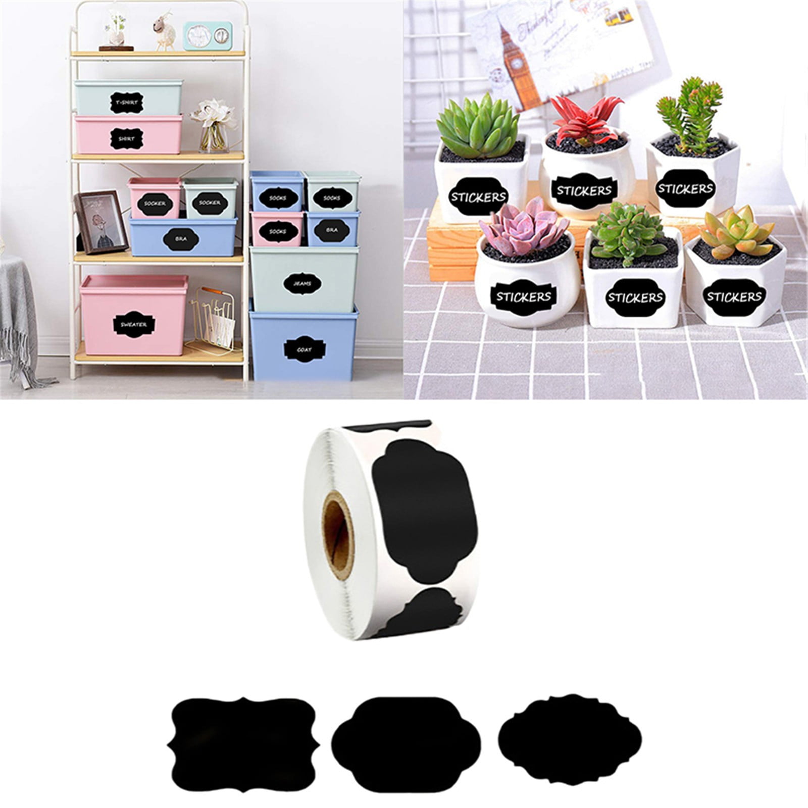 Toolix Clearance Sticky Notes under $6 Pieces Reusable Chalkboard ...