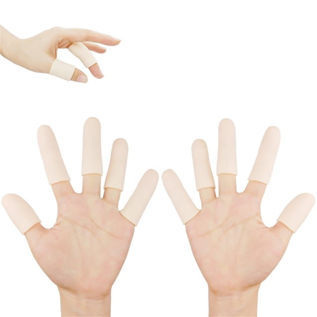 Toolix Gloves Finger Cots Gel Finger Protectors Fingertip Finger Finger ...