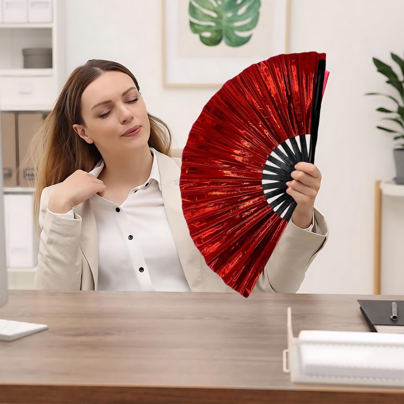 Toolix Foldable Hand Fans Price Drop Alert! Boots On The Ground Fan ...