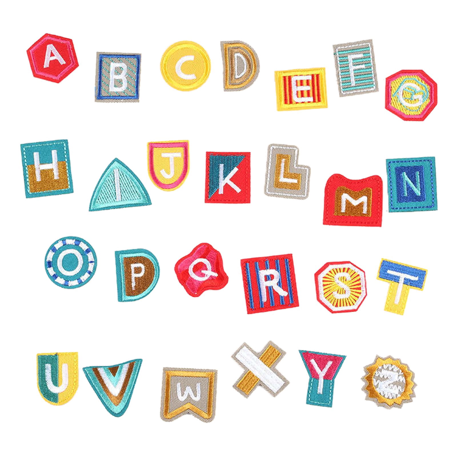 Toolix Stationery Set Cloth Embroidery Accessories Letter Embroidery ...