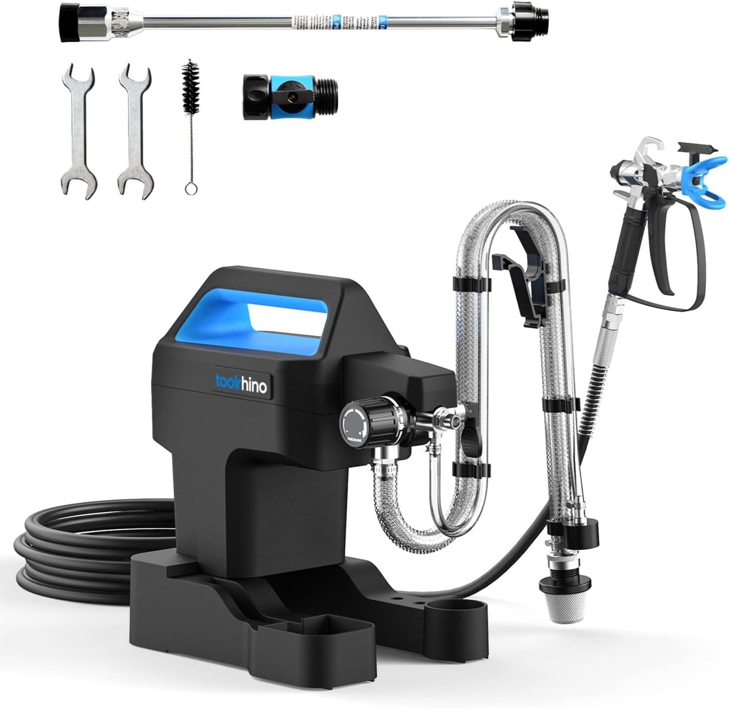 Toolant Blue Compressed Air Power Paint Sprayer, 5 Gal, 1 Piece ...