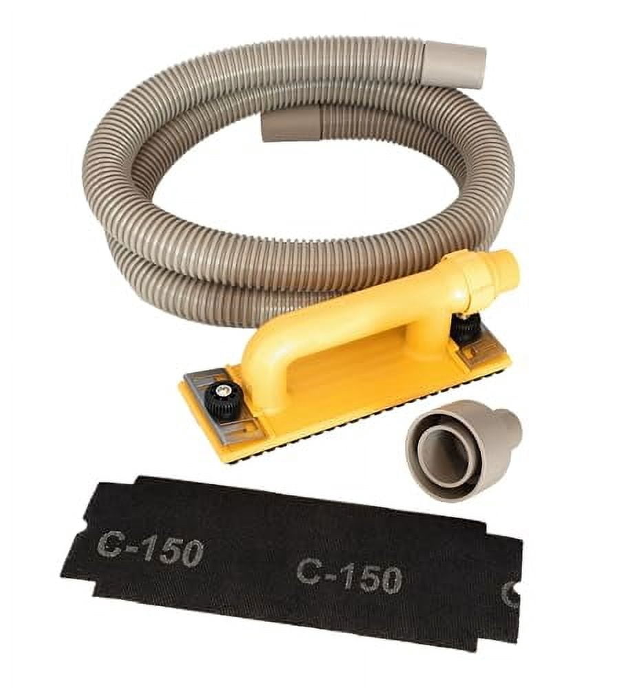 Tools 09165 Dust-Free Drywall Vacuum Hand Sander with 6-Foot Hose ...