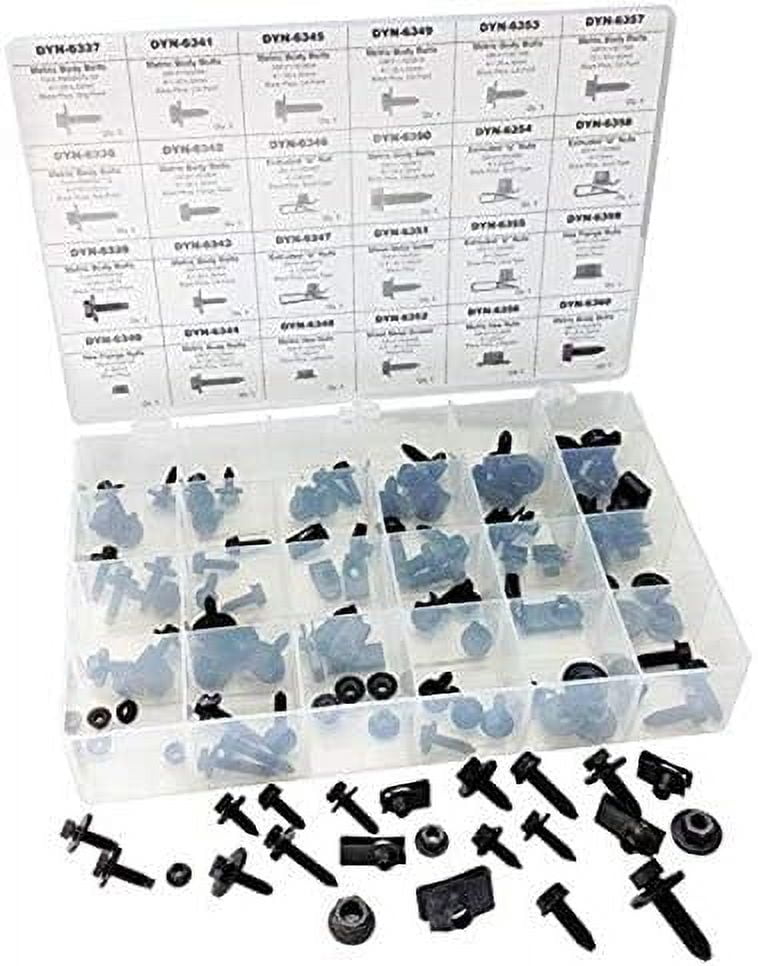 Tools 39360 120-Piece Master Hex Nut, U-Nut and Body Bolt Assortment ...