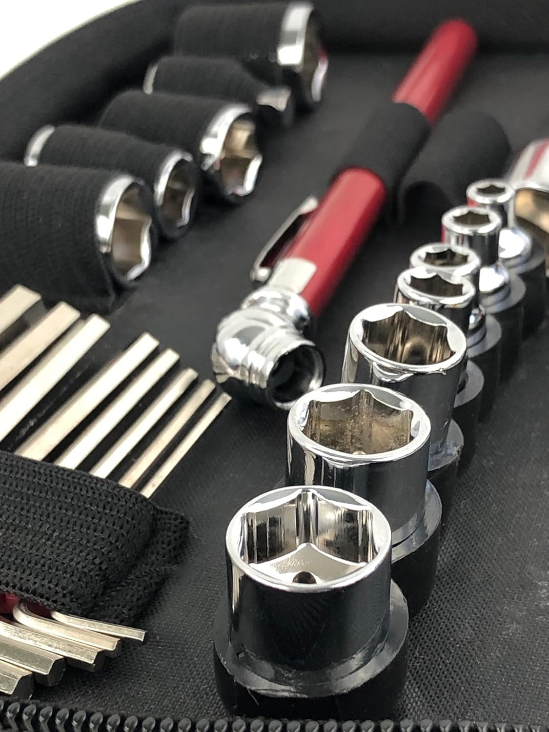 Tools 56 Piece Compact Metric Auto Tool Set in Zippered Case, Small ...