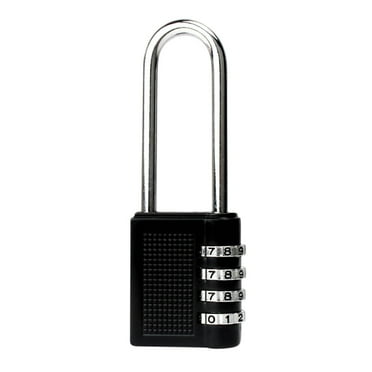 Combination Padlocks, 4 Digit Locker Padlocks for Gym Lockers, School ...