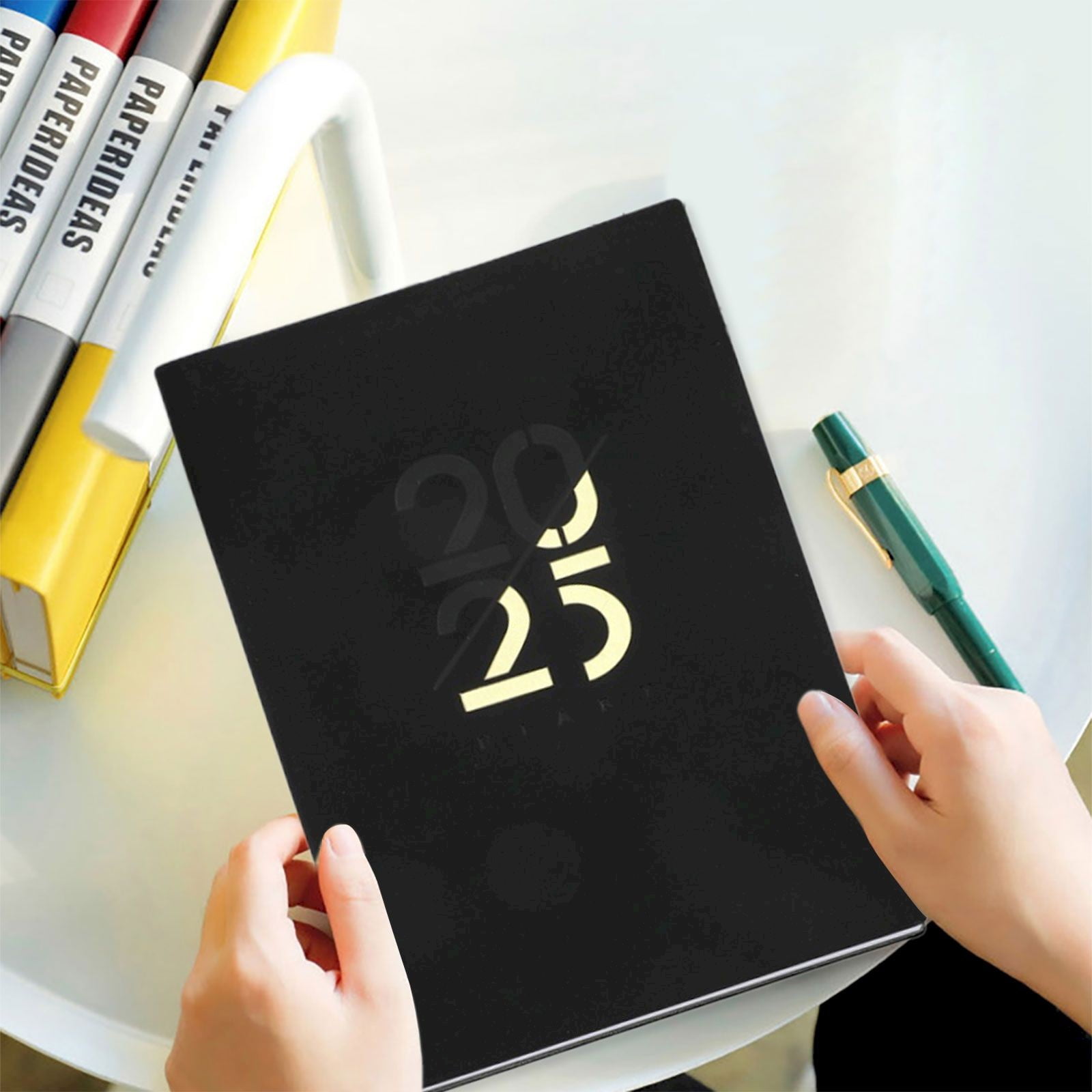 Tools Clearance Sale, 2025 Plan Book Black English Notebook Schedules ...