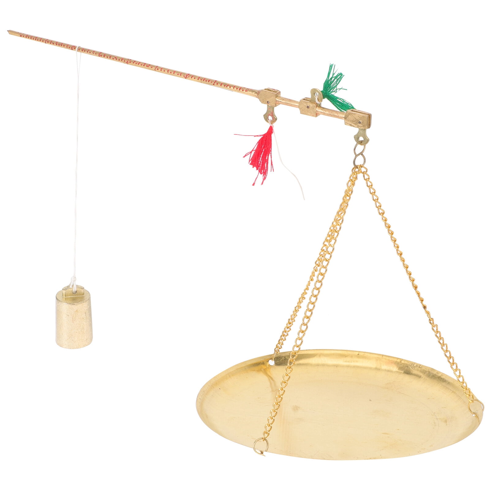 HOMEMAXS Traditional Chinese Medicine Scale in Highgrade Golden Copper ...