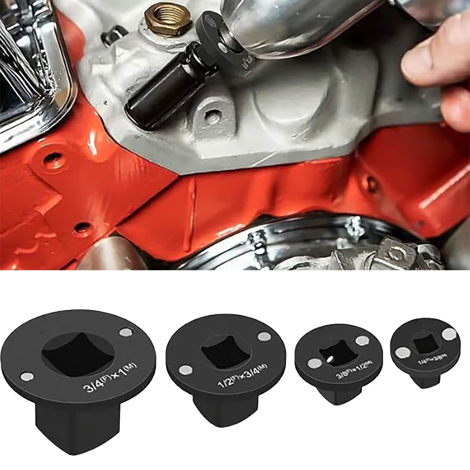 Tools Low Profile Impact Socket Adapter Set, Drive Ratchet Adapter Set ...