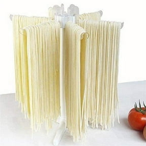 Jetcloudlive Wooden Pasta Drying Rack with 16 Suspension Rods Easy ...