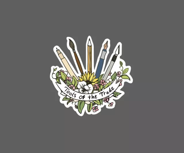 Tools Of The Trade Sticker Art Waterproof Sticker Phone Decal Water ...