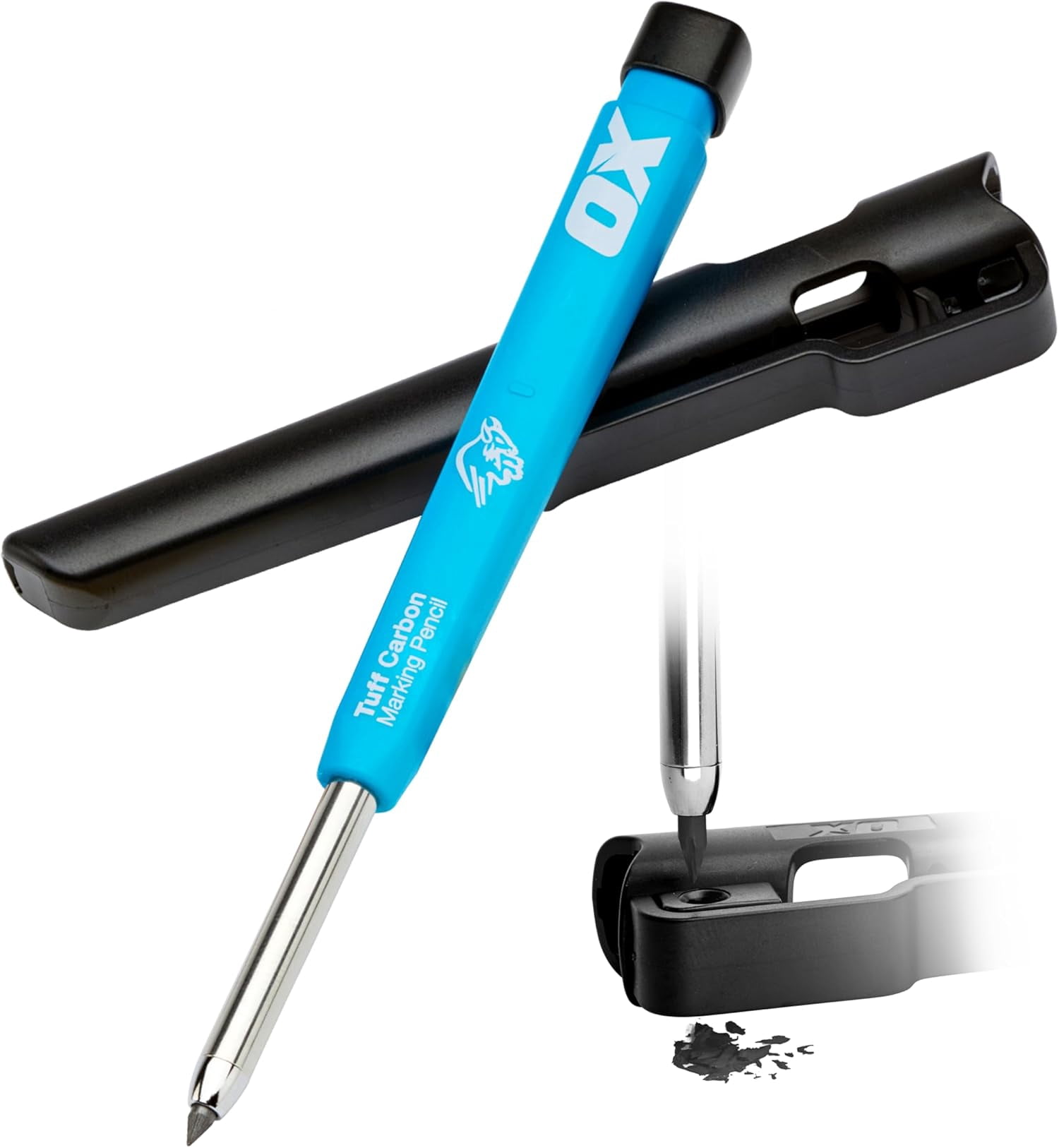 Tools Tuff Marking Pencil with Holder, Sharpener, & Belt Clip ...