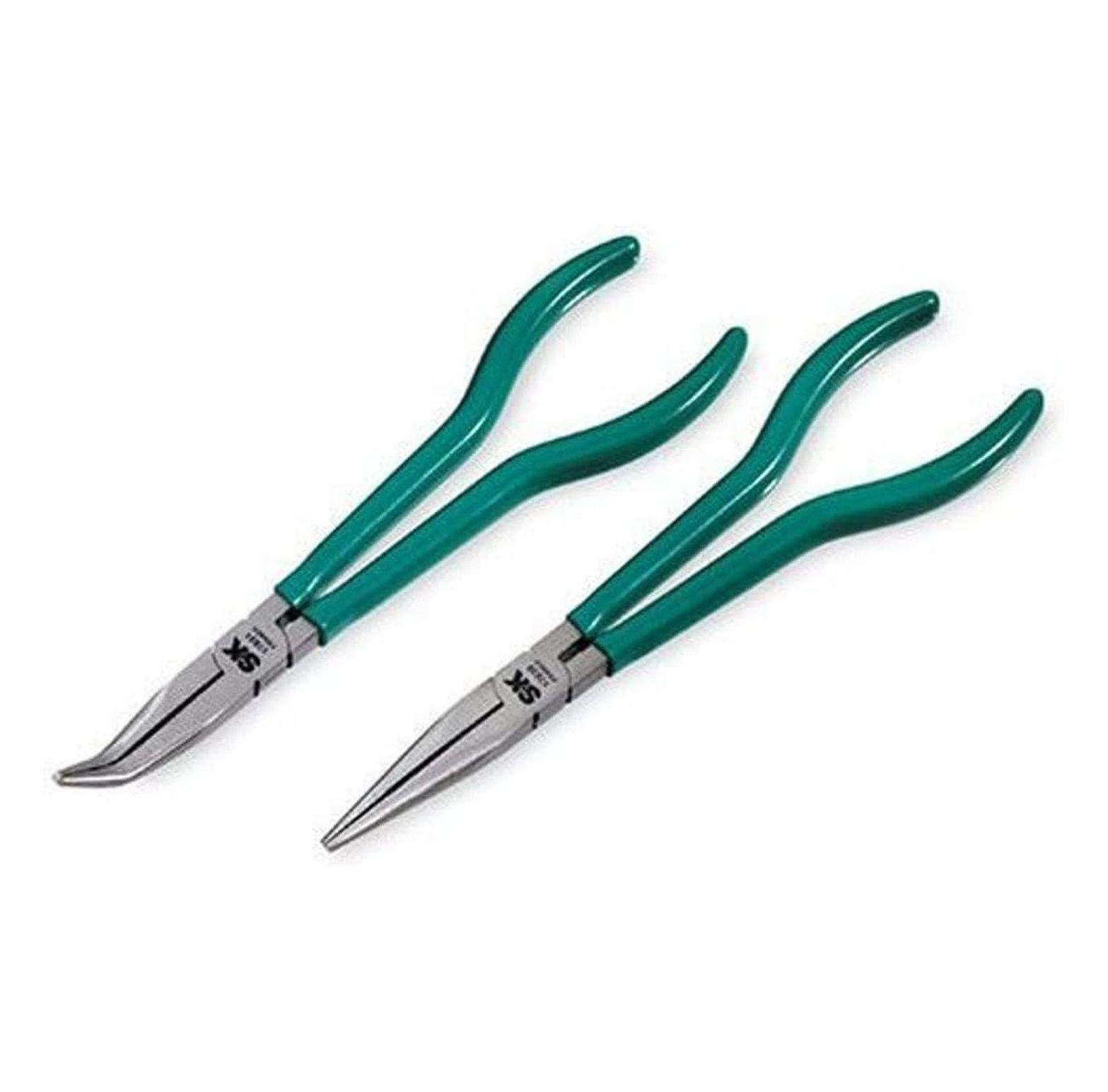 Tools USA 2 Piece Extra Long Needle Nose Pliers Set: 11" Straight & 11 ...