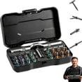 Toolsons Multi Tool Set 24 In 1 Magnetic Ratchet Screwdriver Set ...