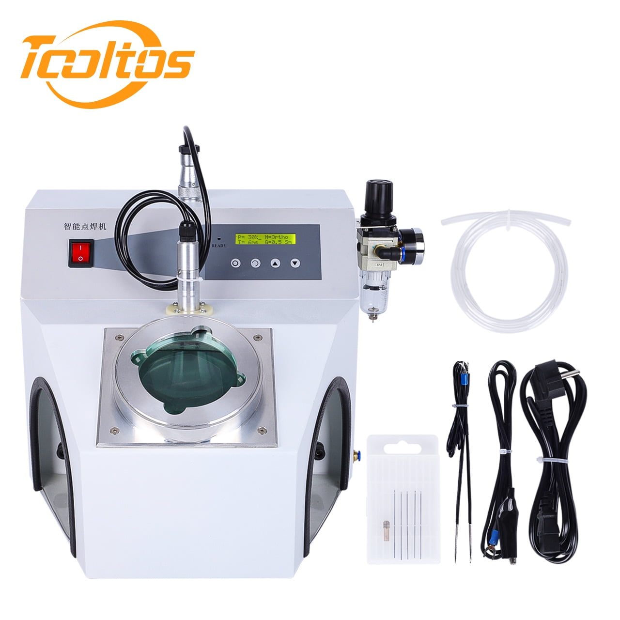 Tooltos 150A Argon Pulse Intelligent Jewelry Spot Welding Machine With ...