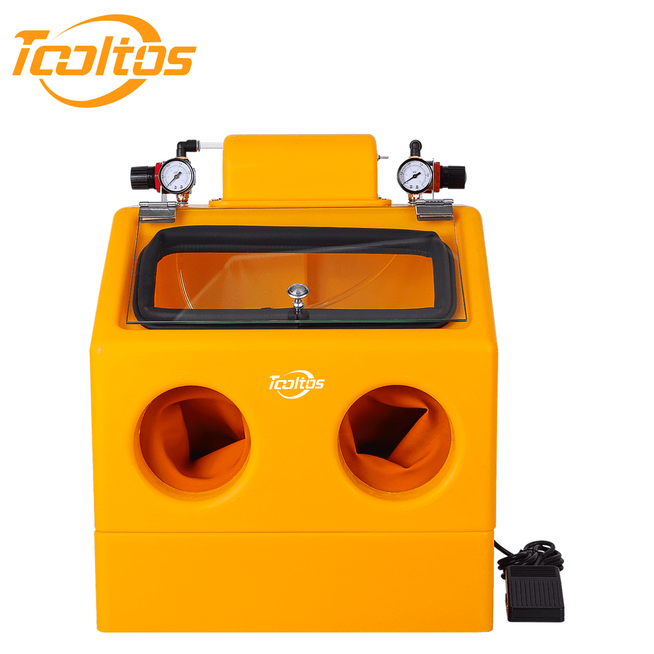 Tooltos Double Valve Jewelry Sandblaster Antique Gold Silver Wet and ...