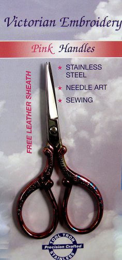Tooltron Pink Victorian Embroidery Scissors - Walmart.com