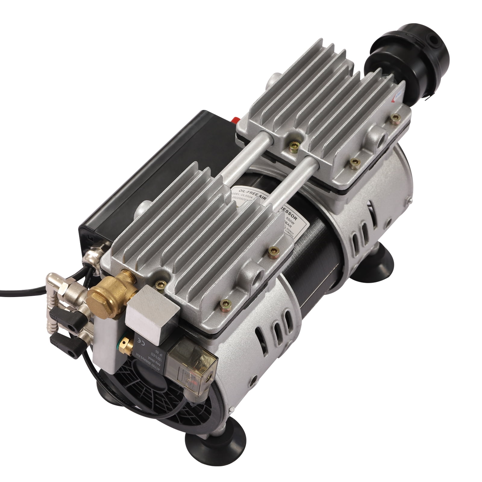 Toolven 3/4 HP Pond Air Compressor with Overheat Protection, Powerful ...