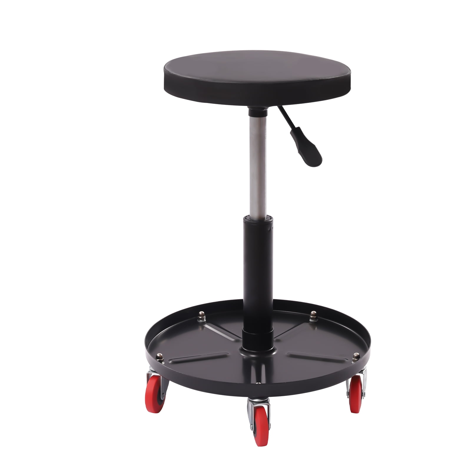 Toolven Adjustable Pneumatic Mechanic Roller Seat with 360° Rotation ...