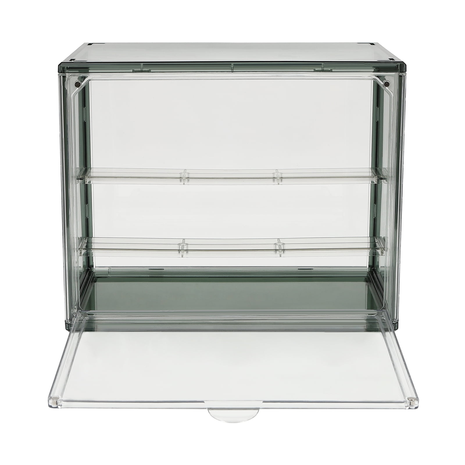 Toolven Bakery Display Case, Stackable and Durable PET Storage Box ...