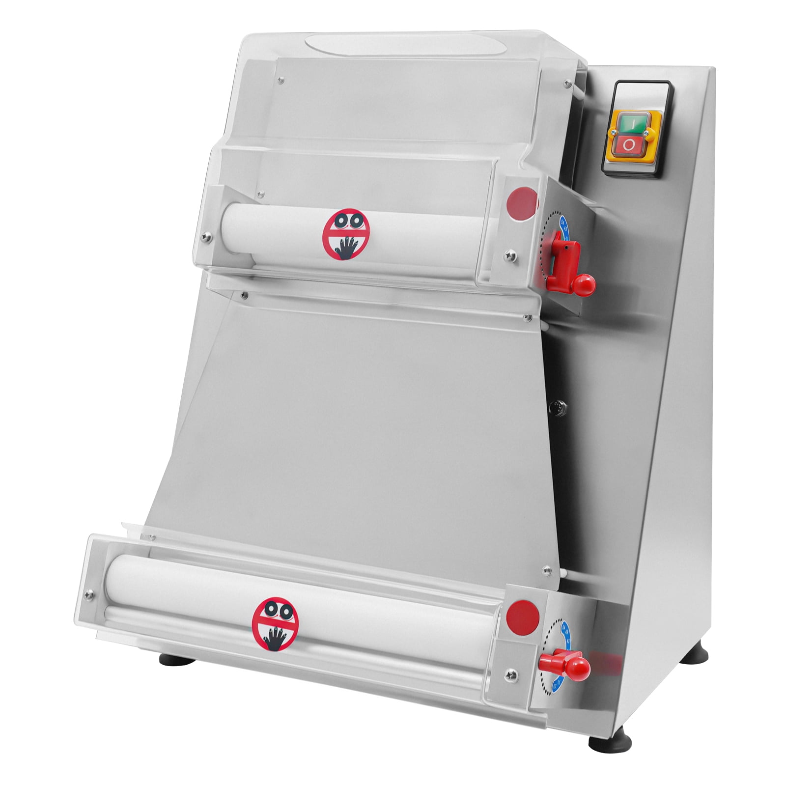 Toolven Commercial Pizza and Pasta Maker with Dual-Roller Design, 370W ...