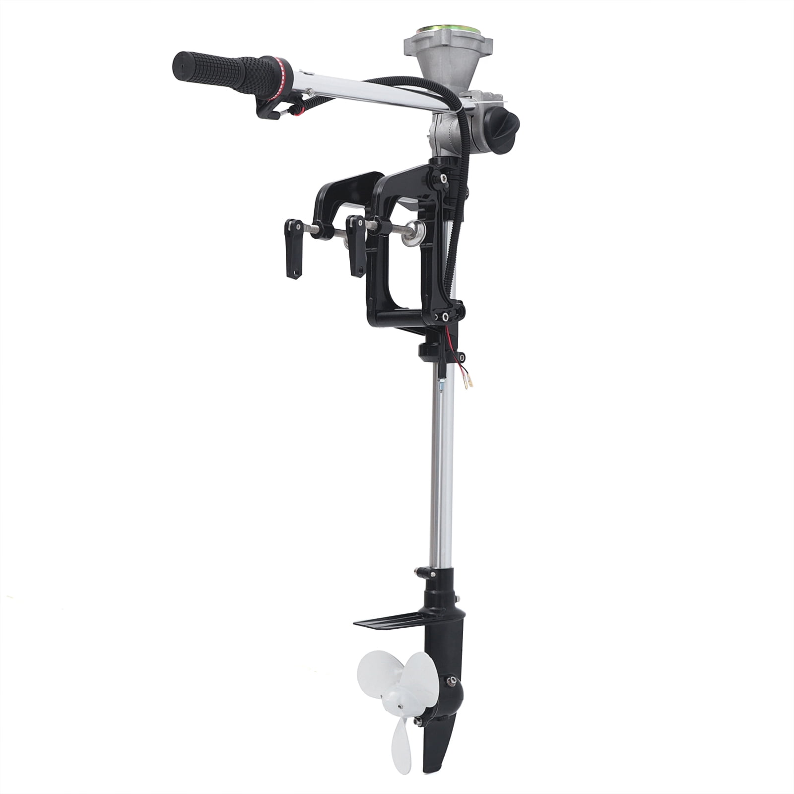 Toolven Durable Outboard Motor Aft Fin Bracket with 2:1 Gear Ratio ...