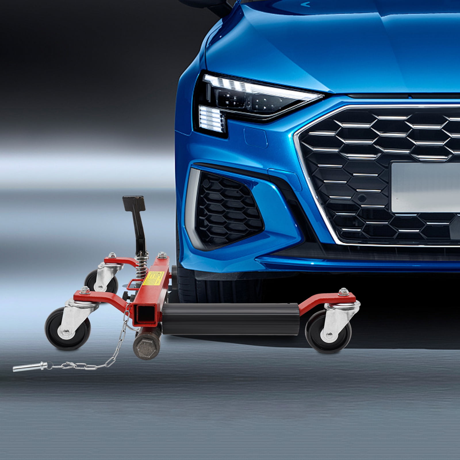 Toolven Heavy-Duty Diyer Car Dolly Set, Adjustable Roller Spacing, 1500 ...