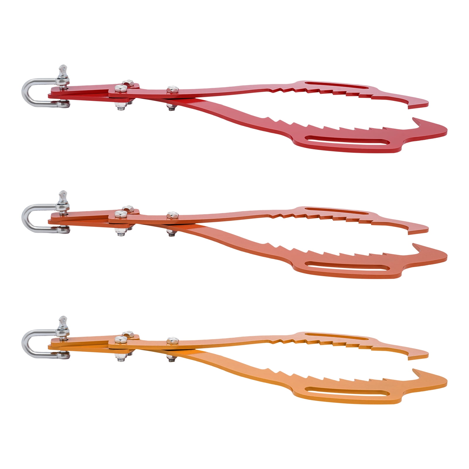 Toolven Pallet Puller Clamp with Sharp Jaw Teeth, Rustproof Carbon ...