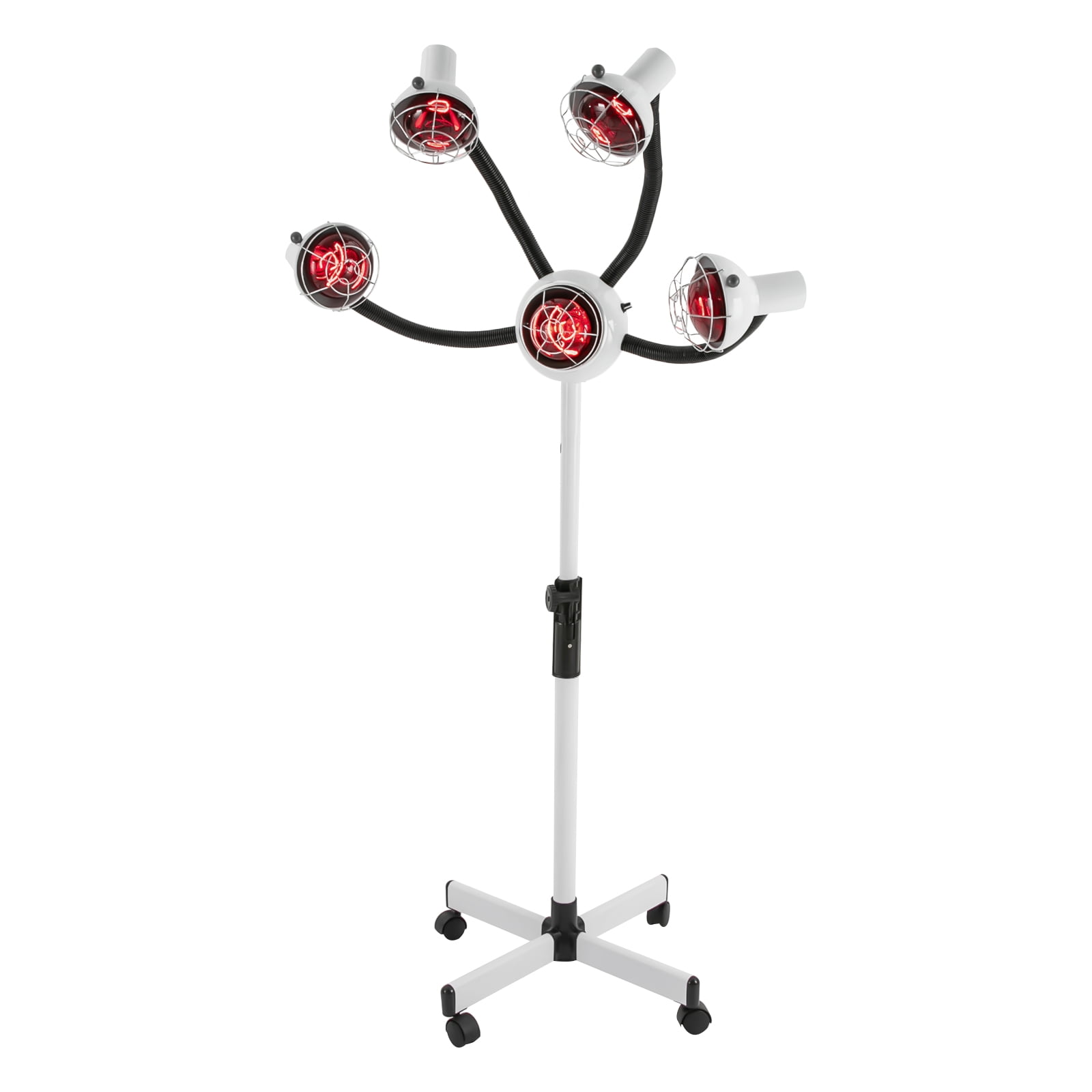 Toolven Perm Machine with 5 Infrared Lamps, Adjustable Height, 750W ...