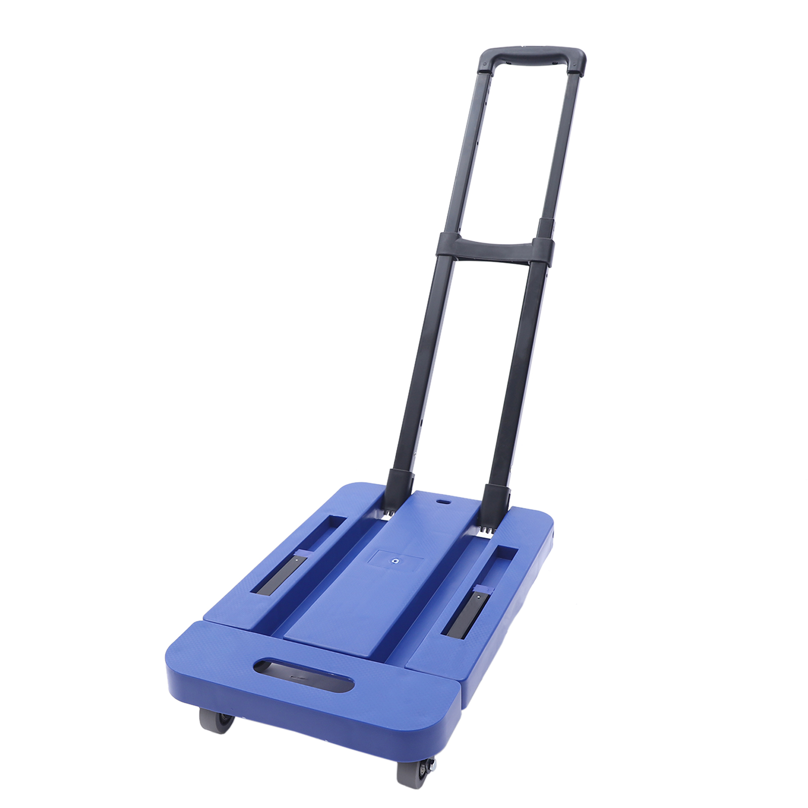 Toolven Portable Folding Cart Dolly Collapsible Trolley Hand Push Truck ...