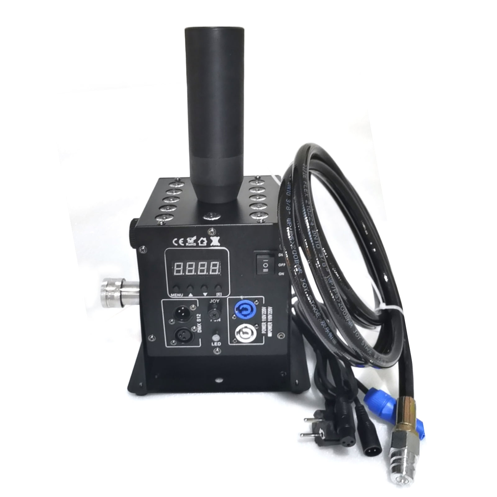 Toolven RGB LED CO2 Jet Machine Air Column Cannon Machine Stage Show DJ ...