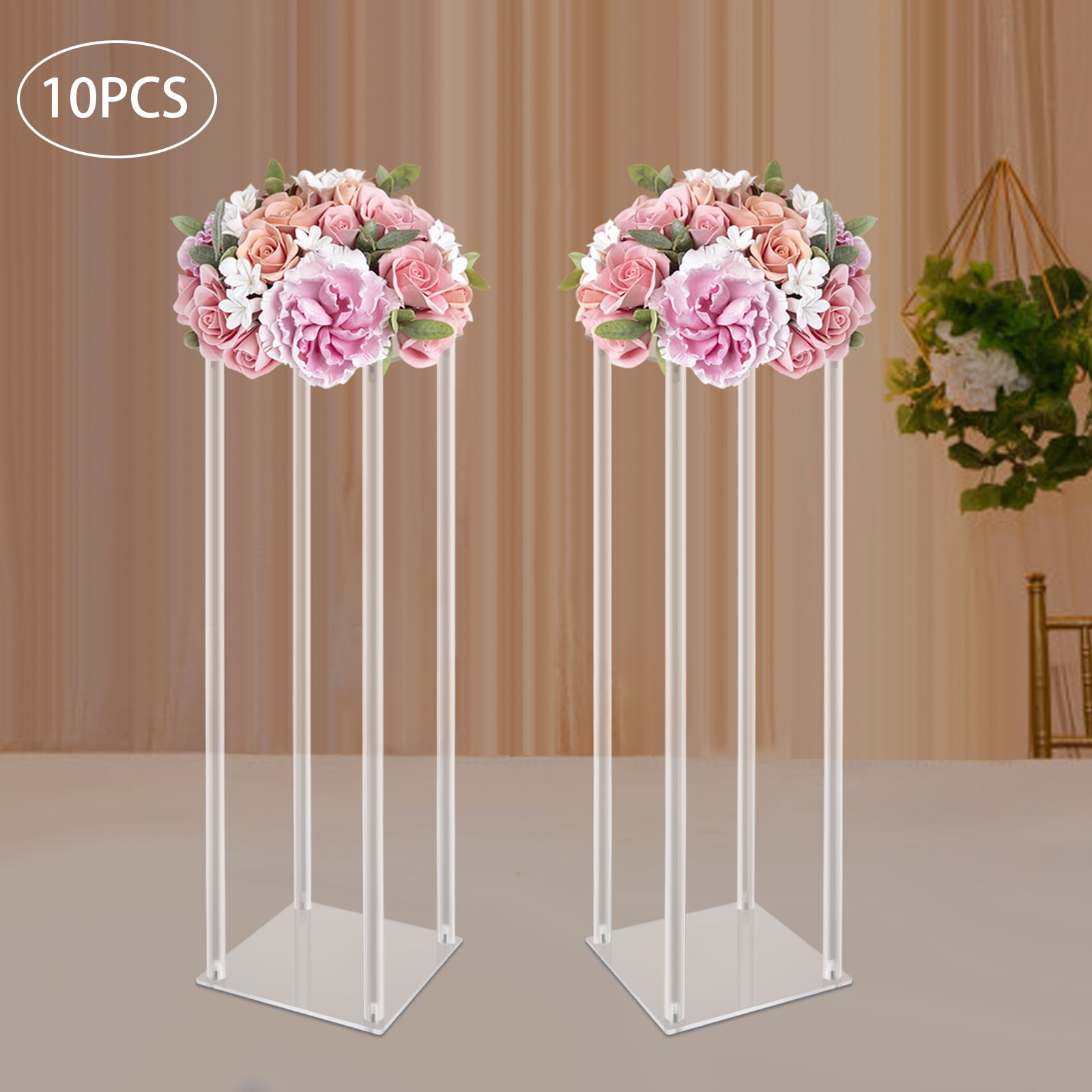 Toolven Reusable Acrylic Wedding Centerpieces with Thickened Boards for ...