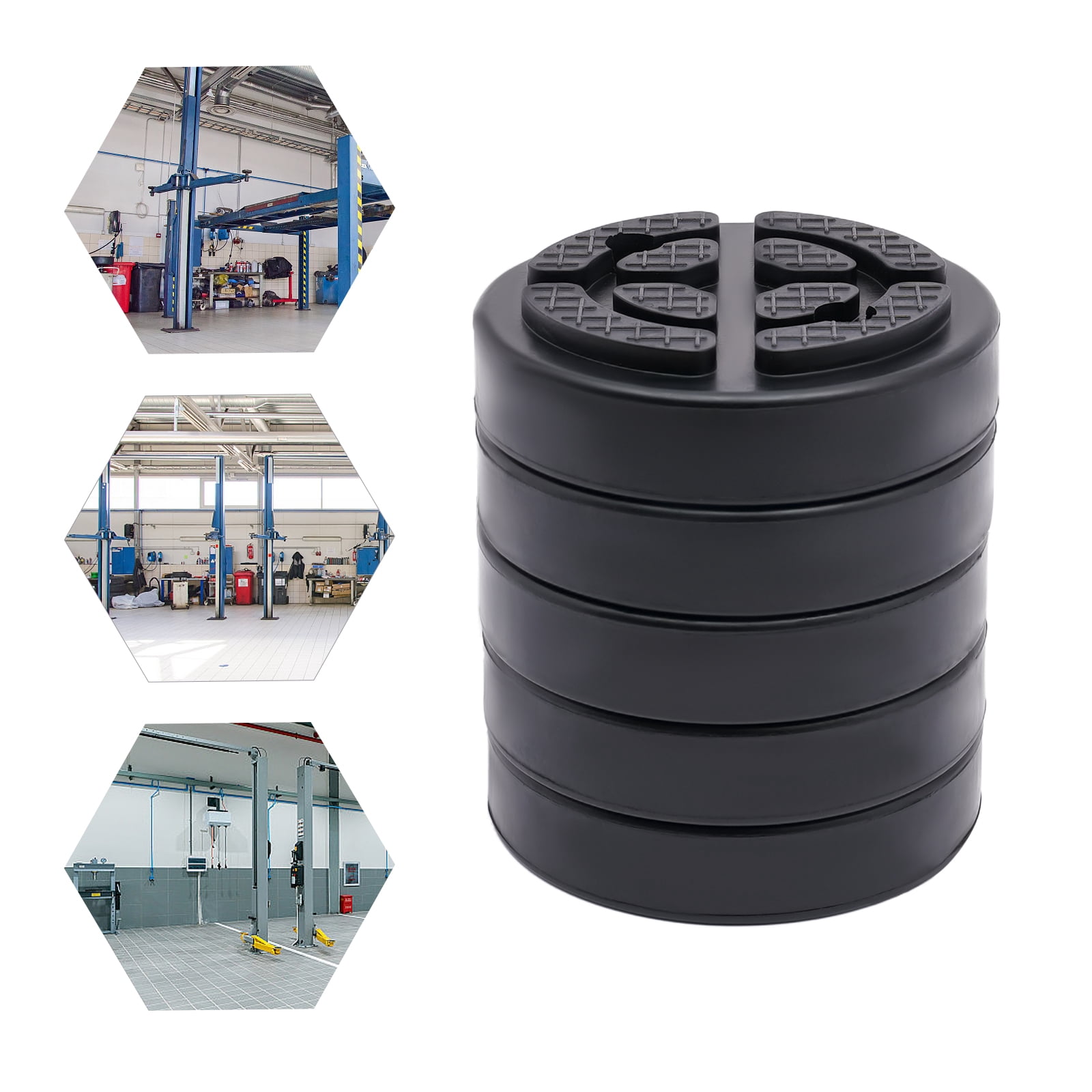 Toolven Rubber Pad for Car Lifts, 30mm Thick, High Elasticity, Anti ...