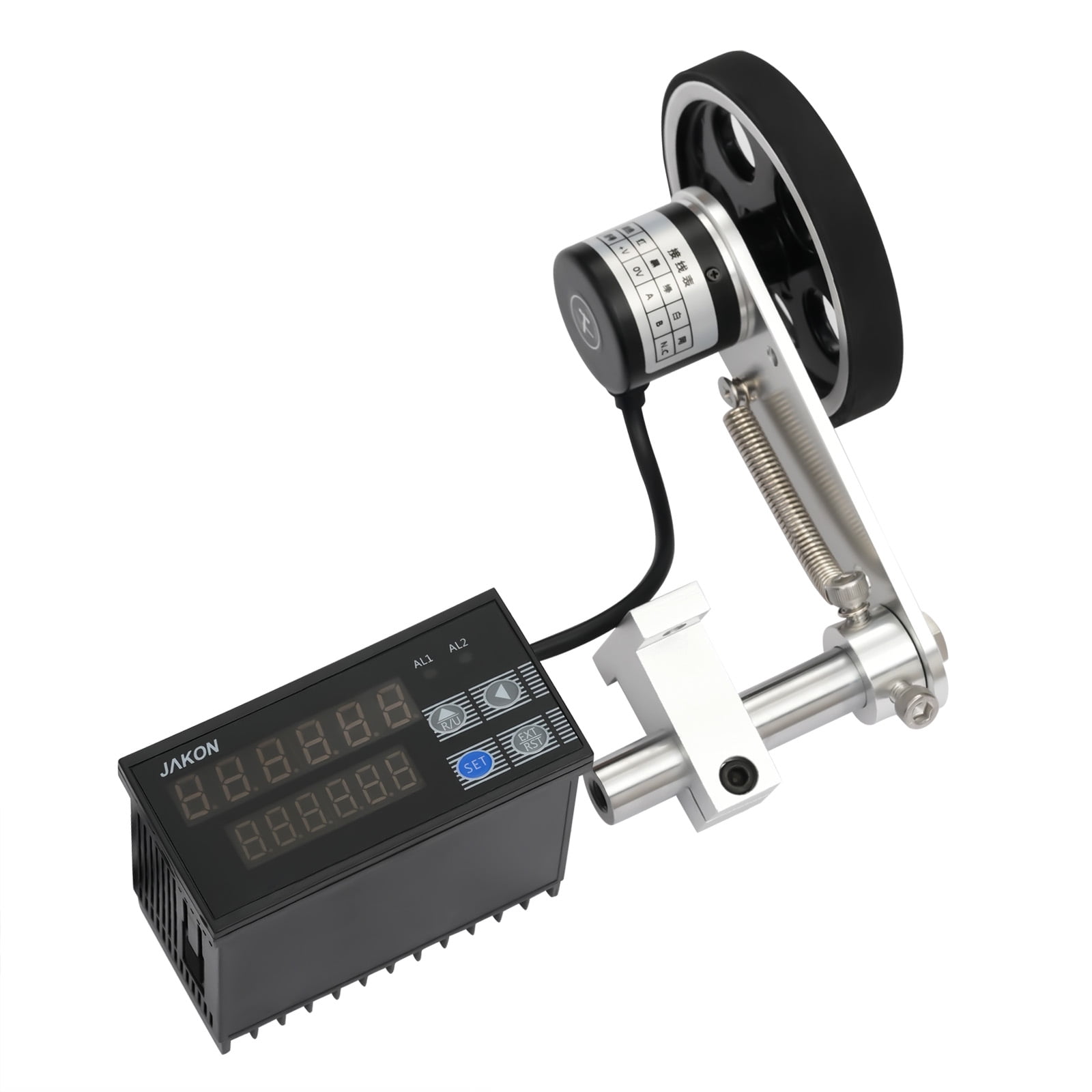 Toolven US Rolling Wheel Electronic Digital Meter Counter Length ...