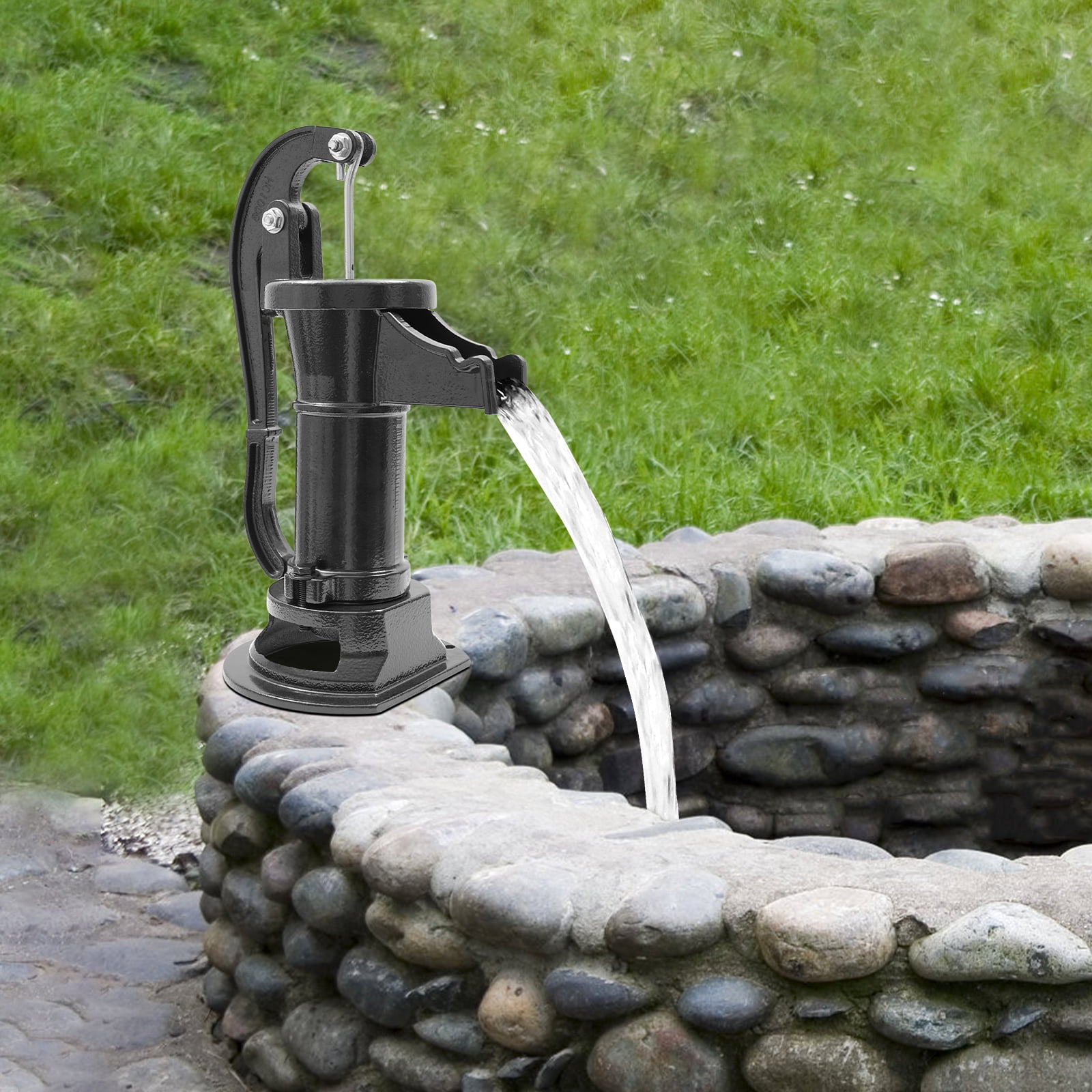 Toolven Water Well Pump SWP 300 Hand operated Water Pump for Wells 19L ...