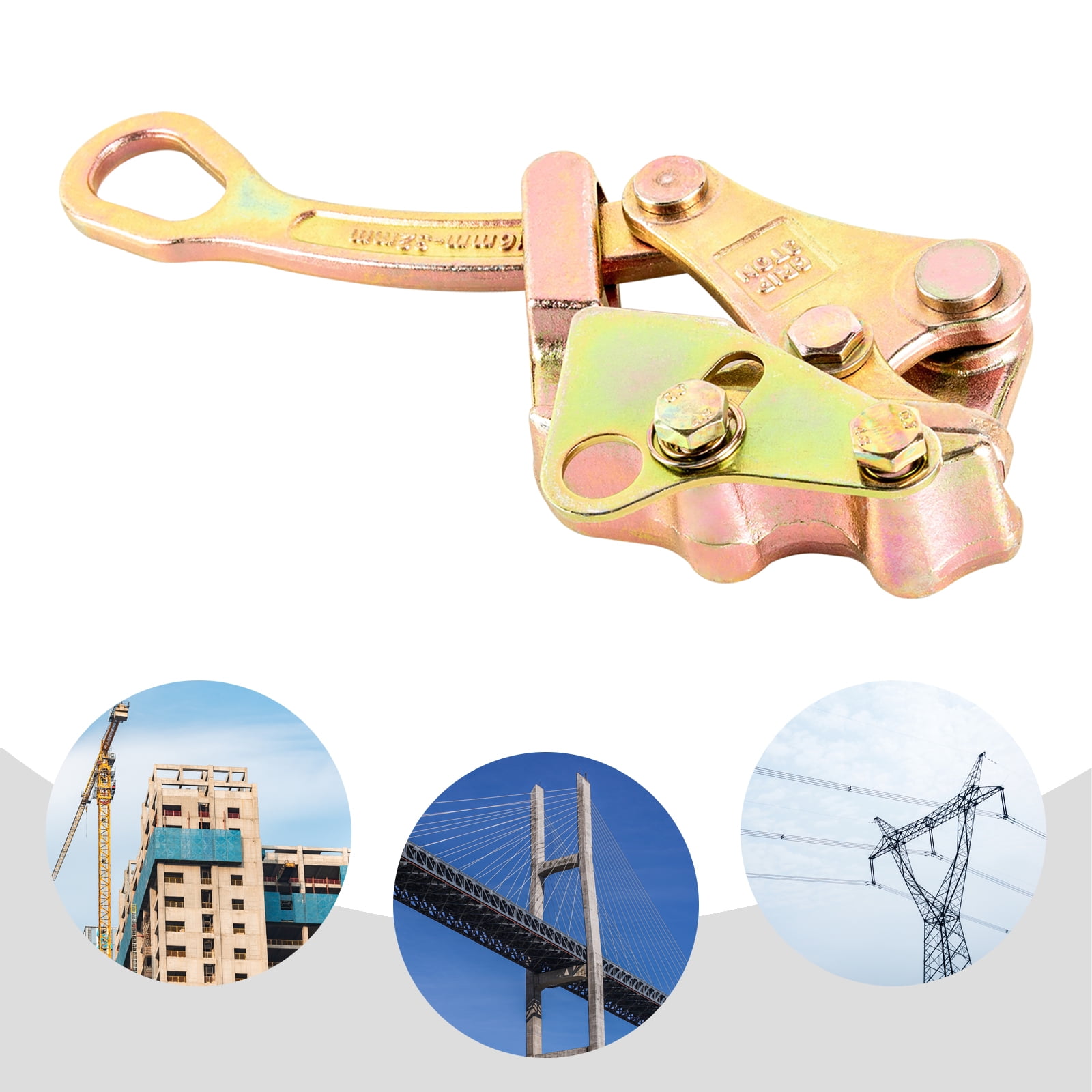 Toolven Wire Grip Cable Gripper Puller Steel Rope Jaw Pulling Tool ...