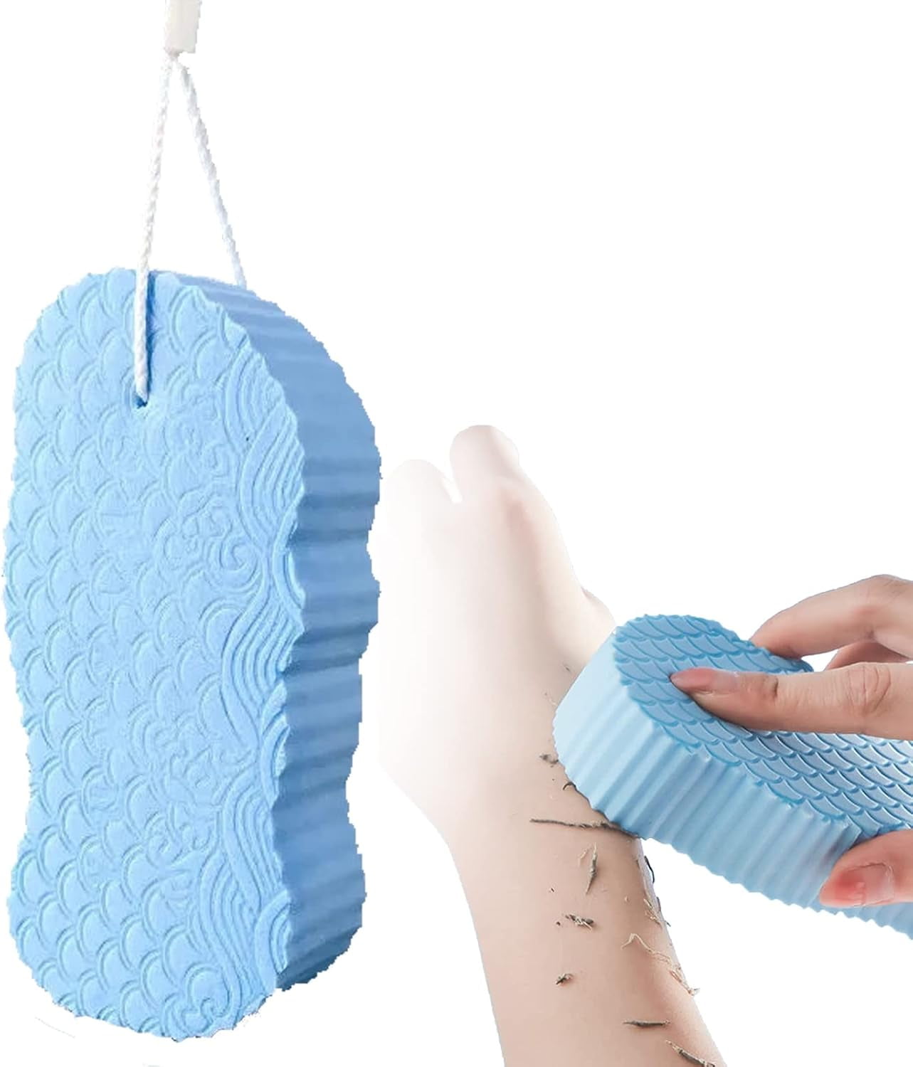 Toolye Body Scrub, Magic Exfoliating Bath Sponge, Magic Exfoliating ...