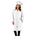 Toome Plus Size Doctoral Graduation Gown and Cap Set, XS-4XL Academic ...