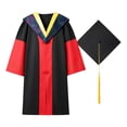 Toome Professional Doctoral Graduation Gown and Cap Set, Academic ...
