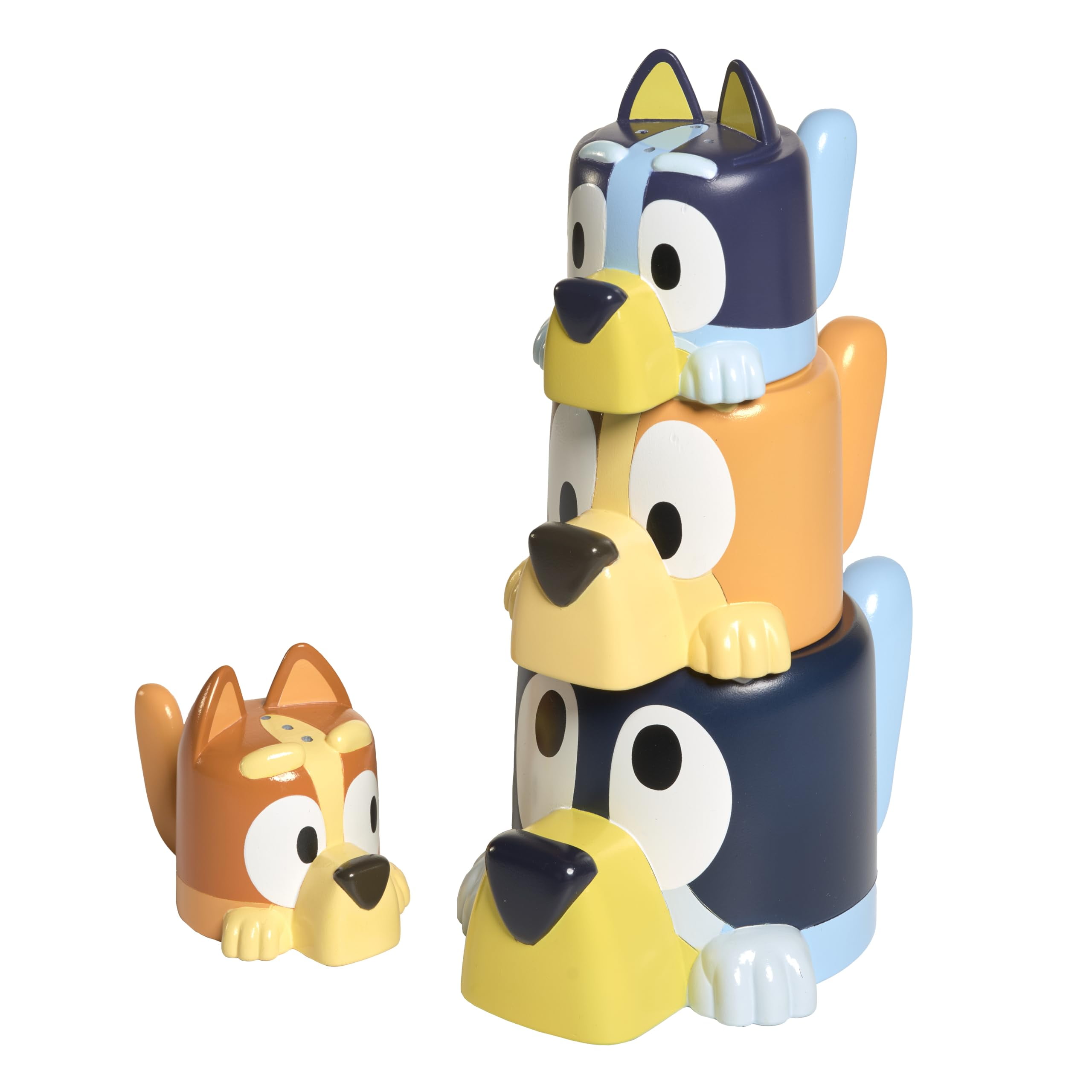 Toomies Bluey Bath Toys - Bluey's Family Pourers - Water Bluey Figures ...