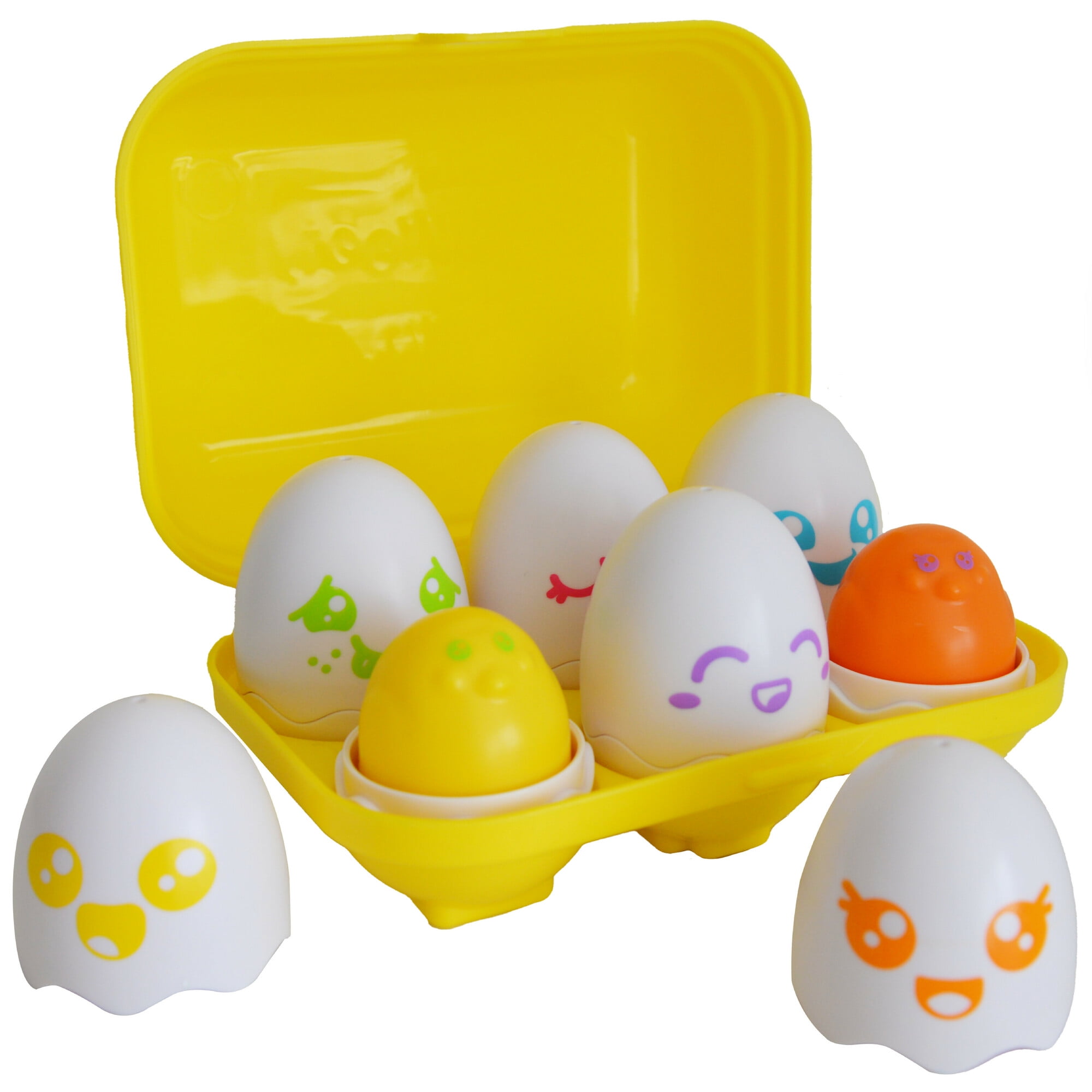 Toomies Hide & Squeak Eggs - Sorting & Matching Toy - Walmart.com