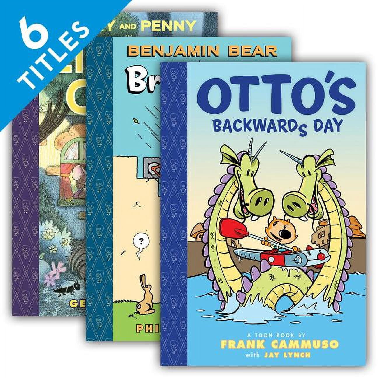 Toon Books: Toon Books Set 3 (Set) (Hardcover) - Walmart.com
